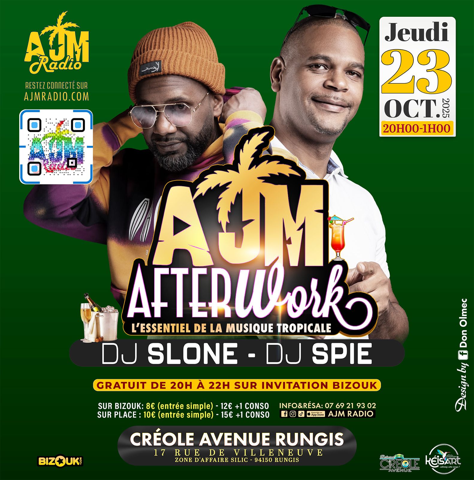 AJM Radio - L'essentiel de la musique tropicale 24/24h